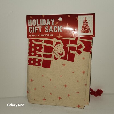 Geeknet Holiday Gift Sack 18” X 26” GameStop Free Shipping | eBay