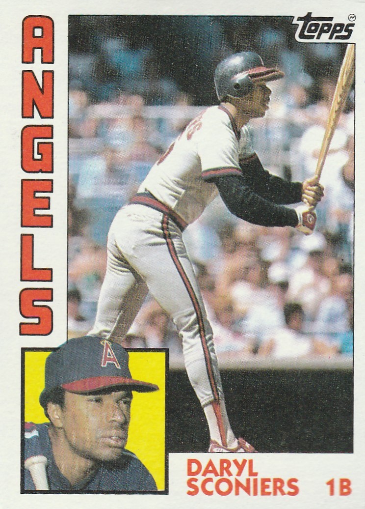 FREE SHIPPING-MINT-1984 Topps #27 Daryl Sconiers Angels | eBay