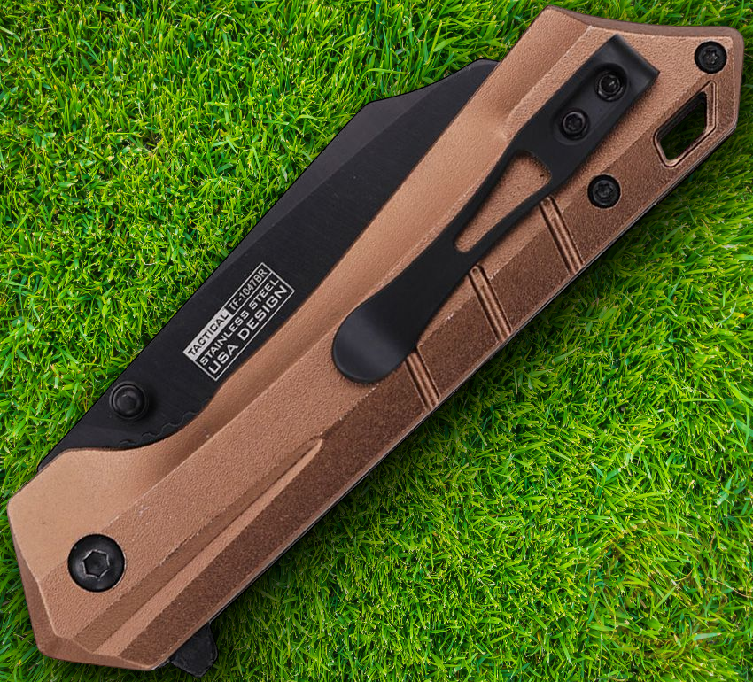 Tac Force Linerlock Assisted Folding Knife 3½" 3Cr13 Steel Blade ...