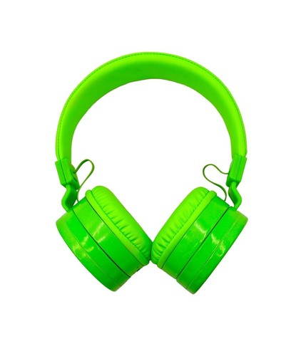 Smiley Face Bluetooth Light Up Headphones - Green | eBay