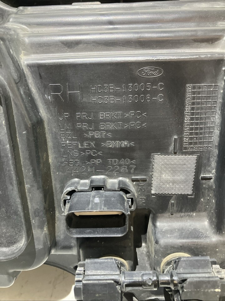 2017 2018 2019 Ford F250 F350 Super Duty Passenger Right LED Headlight ...