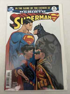 Superman #10 DC Comics 1st Super Sons! Patrick Gleason | eBay