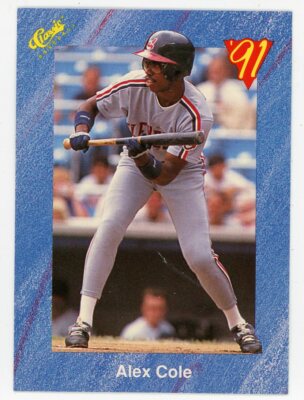 1991 CLASSIC #T36 - ALEX COLE - CLEVELAND INDIANS | eBay