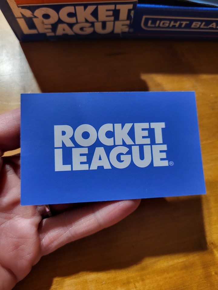 READ!! ROCKET LEAGUE Light Blast Racers In Game Content Code Card NO ...