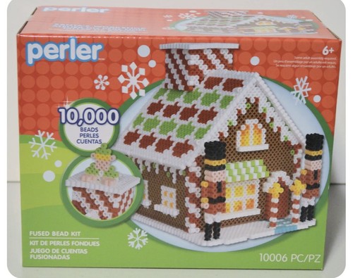 Perler Bead Santa's Workshop 3D Christmas Fuse Kit 10,000+ PCS ...