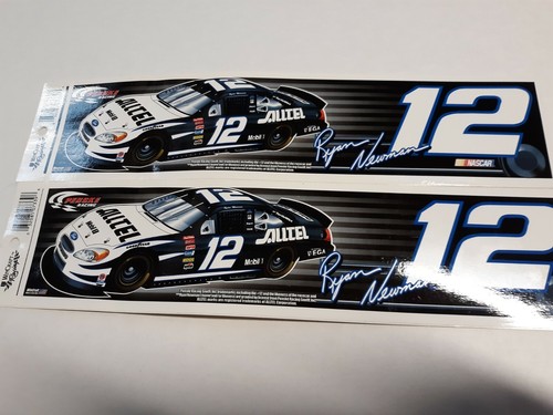 NASCAR Ryan Newman ALLtel Vintage Racing Team Logo Decal Bumper Sticker ...