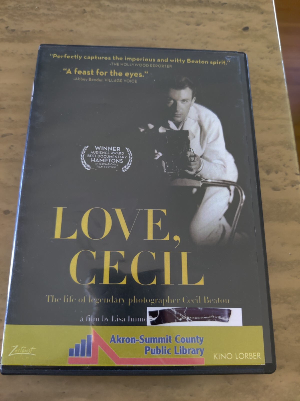 Love, Cecil (Ex Library DVD, 2017) Narrated by Rupert Everett ...