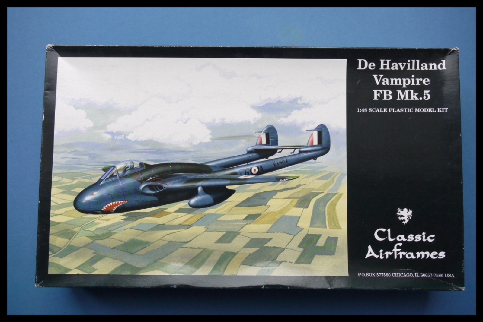 Classic Airframes De Havilland Vampire MK.5 FB 1:48 Model Kit | eBay UK