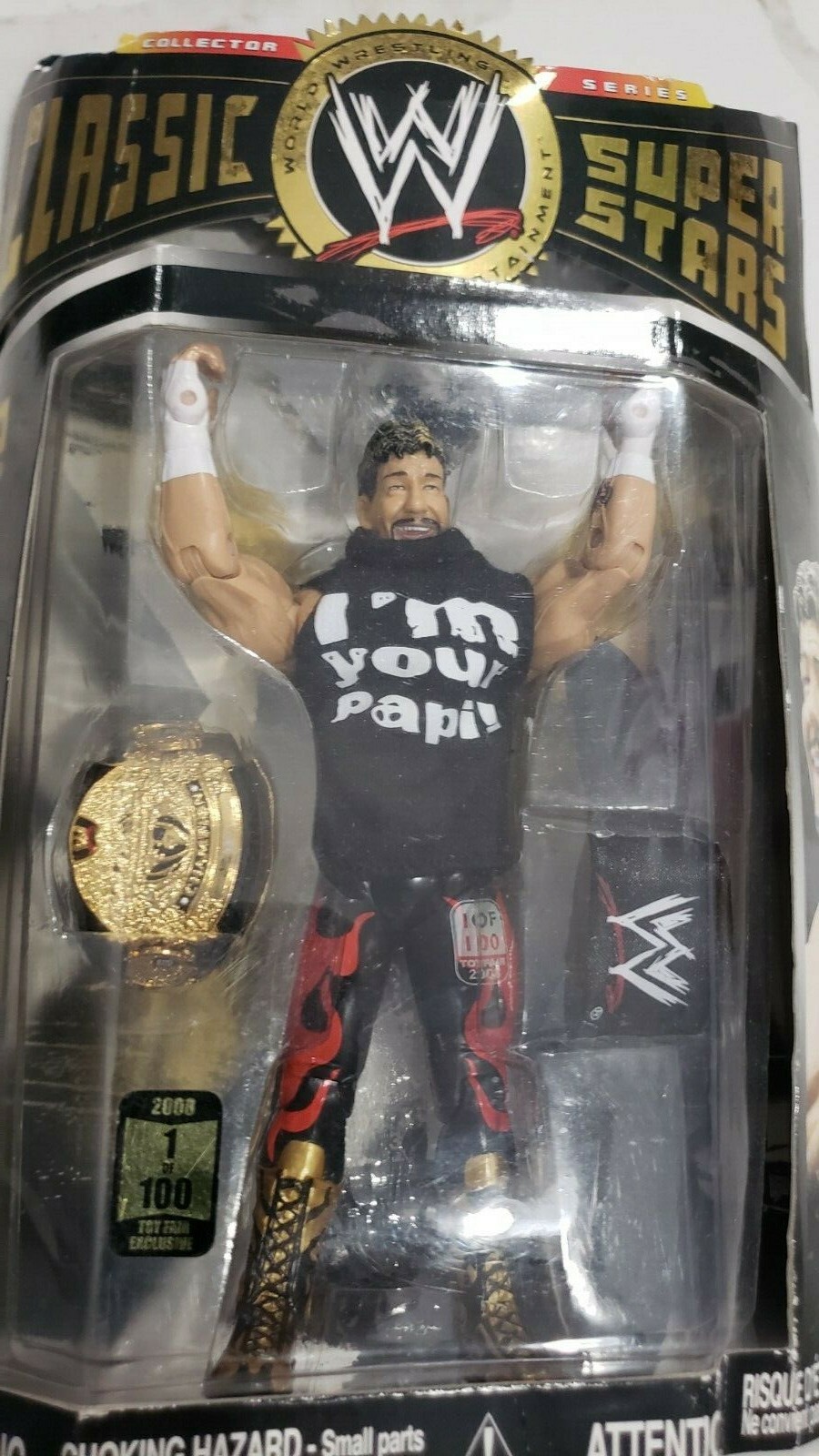 Eddie Guerrero Jakks Classic Superstars Wrestling Figure Rarest 1 of ...