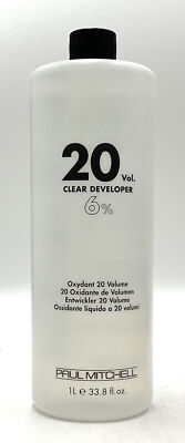 Paul Mitchell 20 Vol. Clear Developer 6% 33.8 oz | eBay