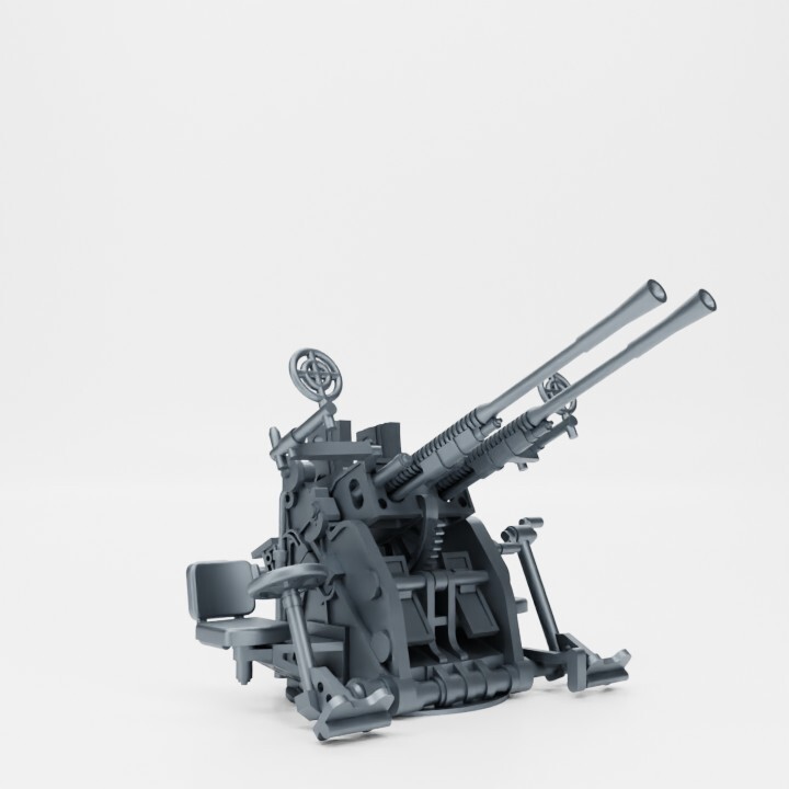 Imperial Japan Type_96_25mm Howitzer (Japan, WW2) Wargaming Various ...