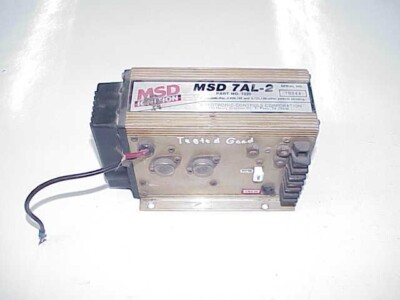 MSD 7AL-2 Multiple Spark Discharge #7220 Ignition Box & 9200 Rev Module ...