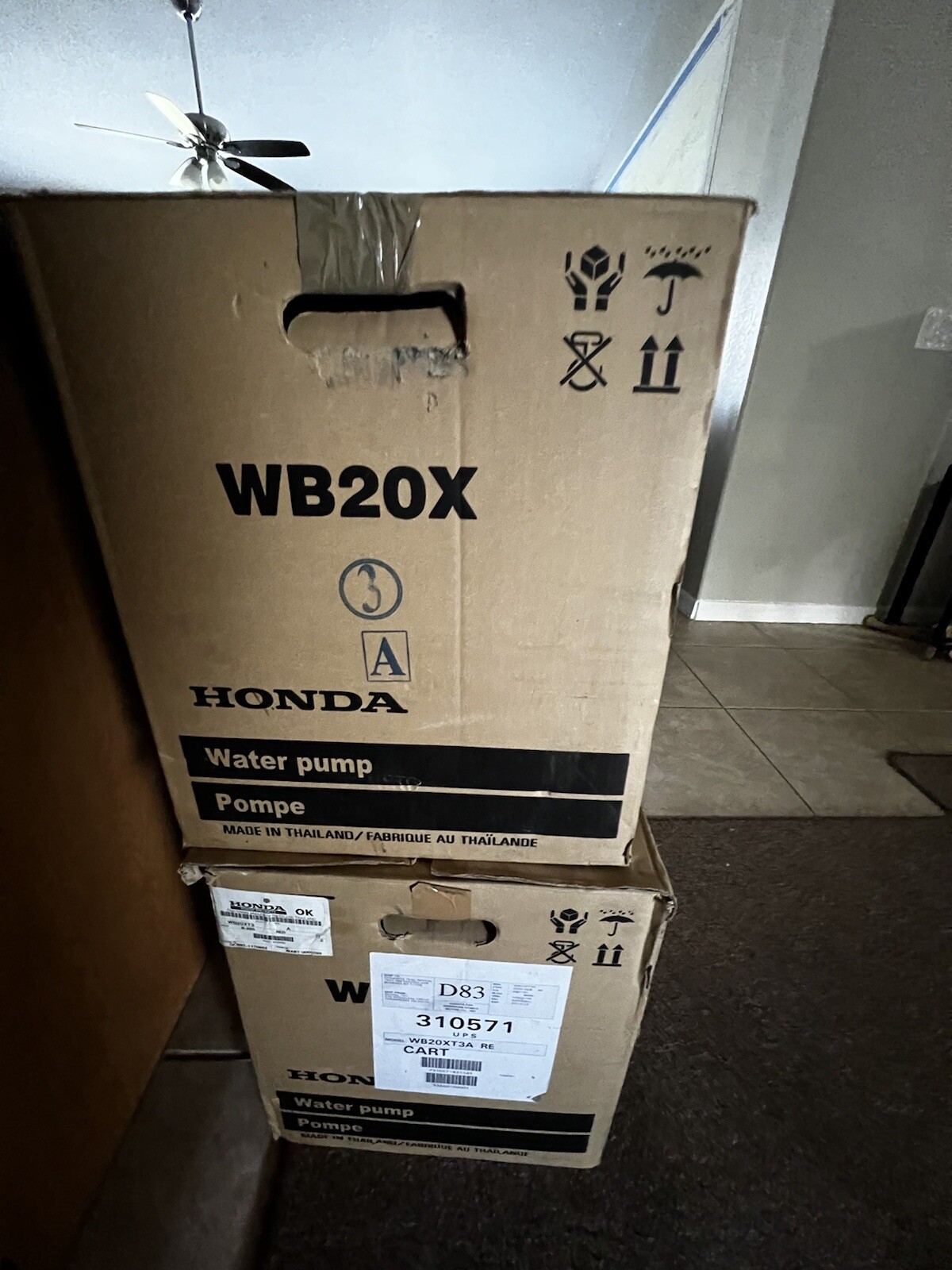 Honda WB20X general purpose Water pump | eBay