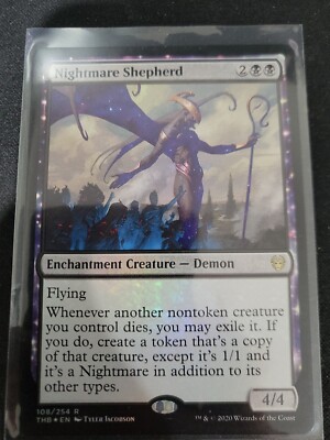 MTG - Nightmare Shepherd (THB) FOIL | eBay Australia