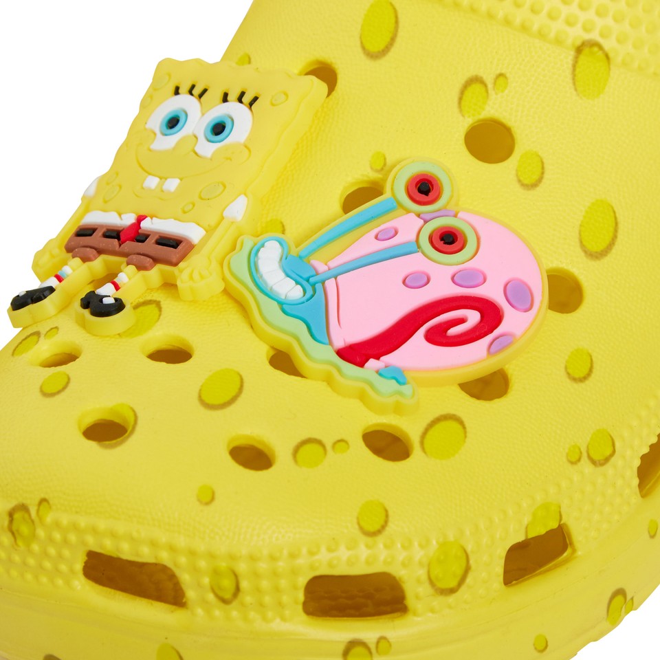 SpongeBob SquarePants Clogs with Charms Sandals Kids Summer Sliders ...