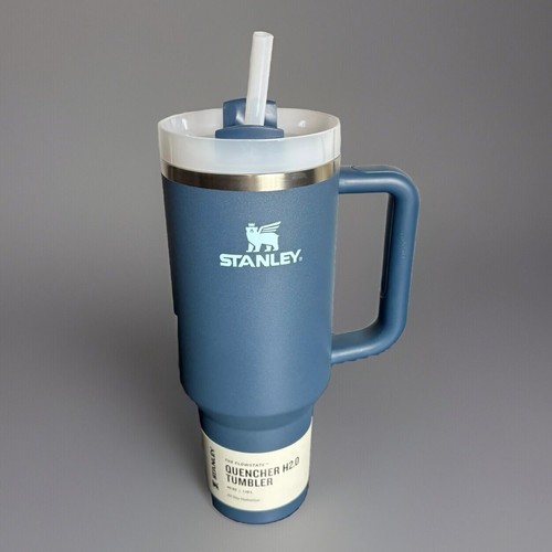 STANLEY Quencher 40oz H2.0 Tumbler in Stargaze Blue with Handle & Straw ...