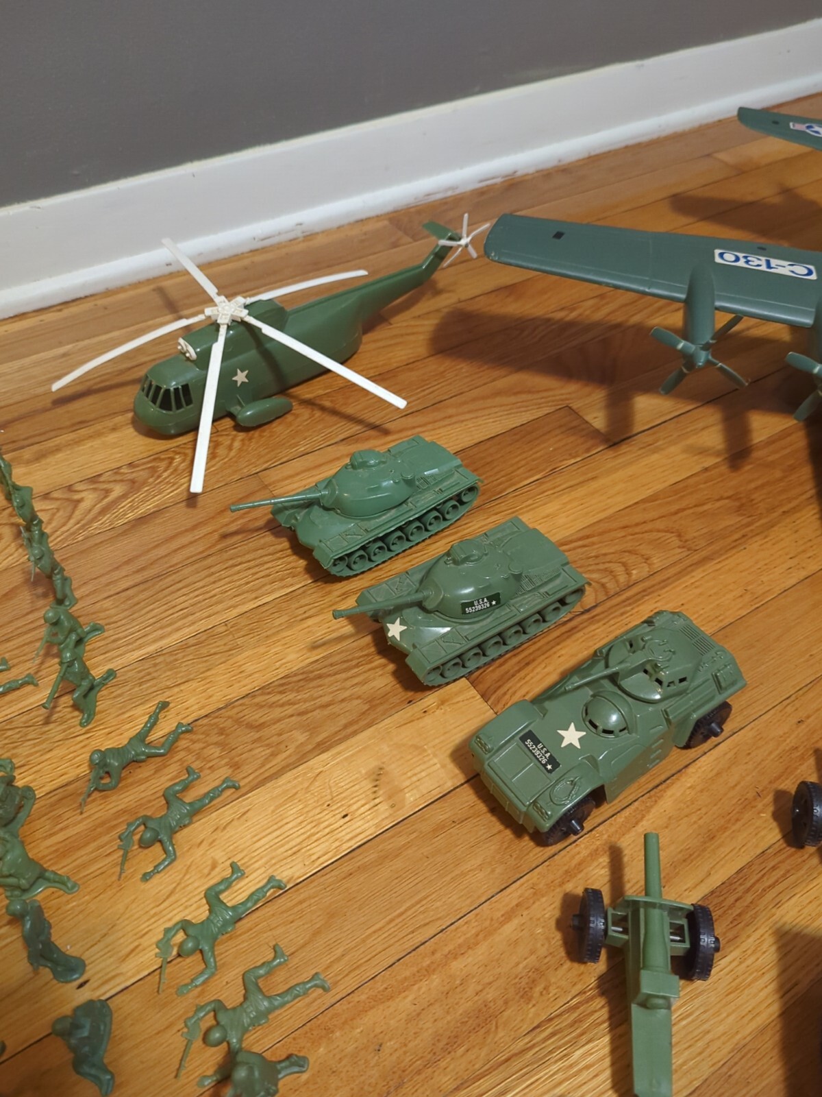 Huge Vintage Tim-Mee & Processed Plastics Soldiers And Vehicles Lot | eBay