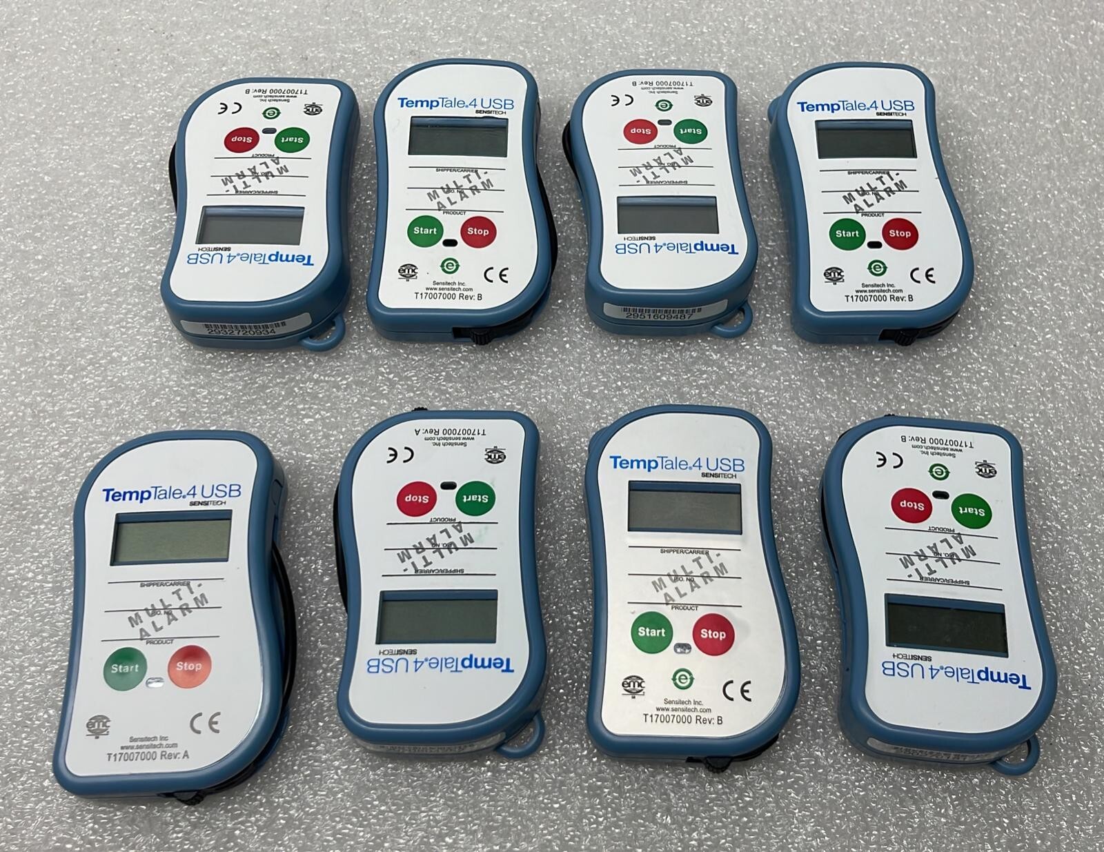 [LOT OF 8] TEMPTALE 4 USB SENSITECH MONITOR P/N T17007000 | eBay