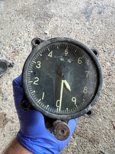 WWII Japanese Navy Fighter Aircraft Airplane Altimeter Gauge Type ...