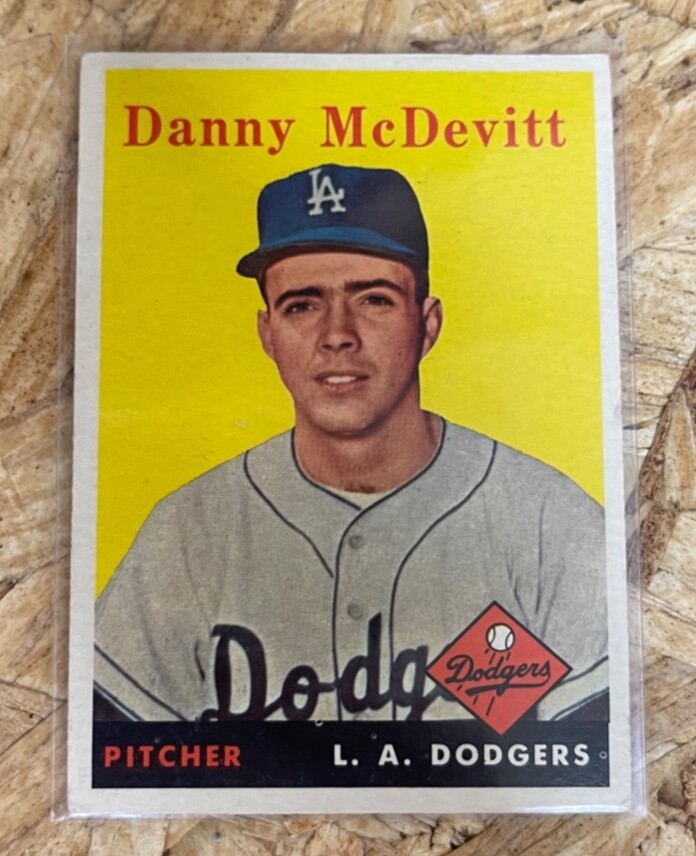Danny McDevitt L.A. Dodgers Topps #357 | eBay