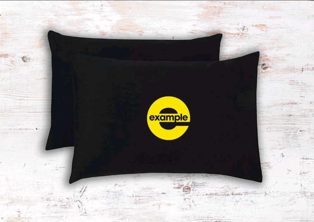 Example Pair of Pillow Cases Music Merch Festival Xmas Gift Band ...