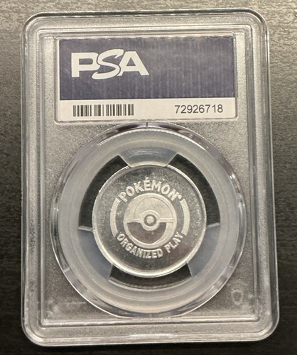 Pokemon Rayquaza 2005 Player Rewards Graded Coin PSA 8 | eBay