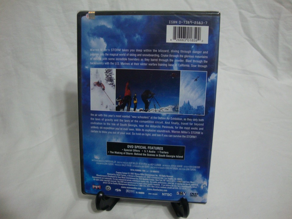 Warren Millers Storm Ski Snowboarding Movie Collectors Edition Deluxe ...