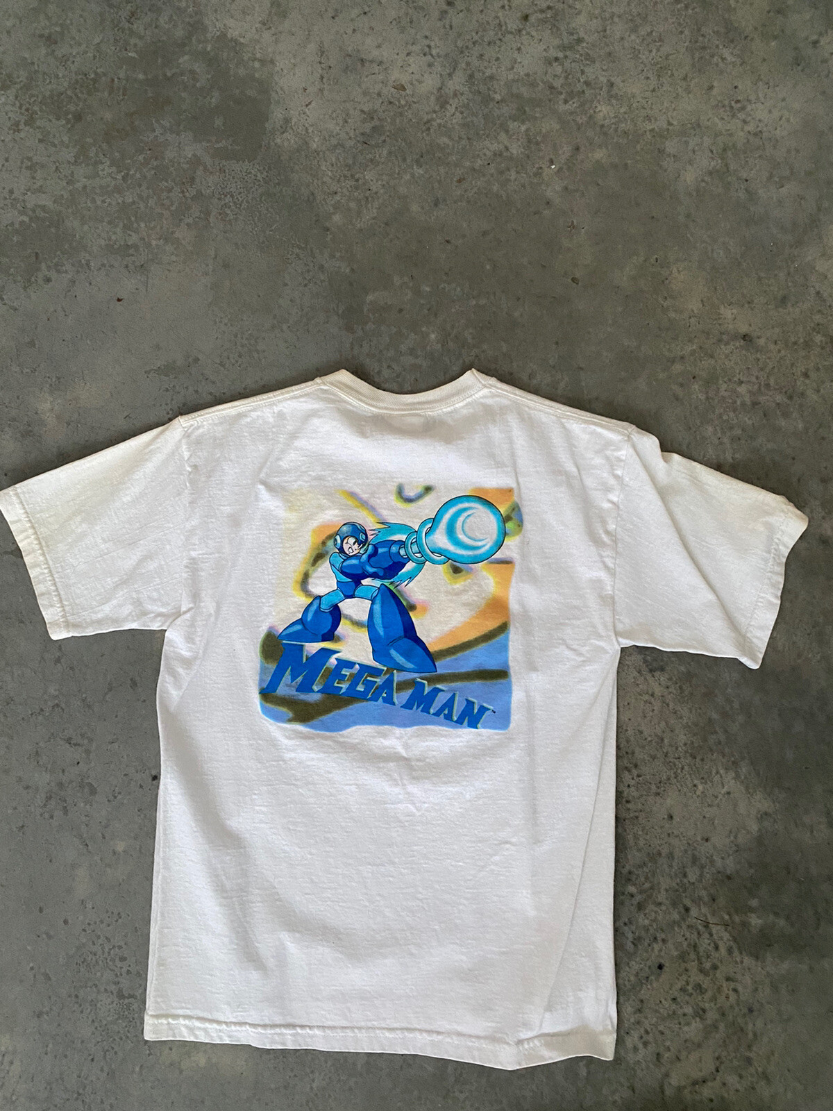 Vintage Capcom Mega Man Shirt T-Shirt Megaman Boys 14… - Gem