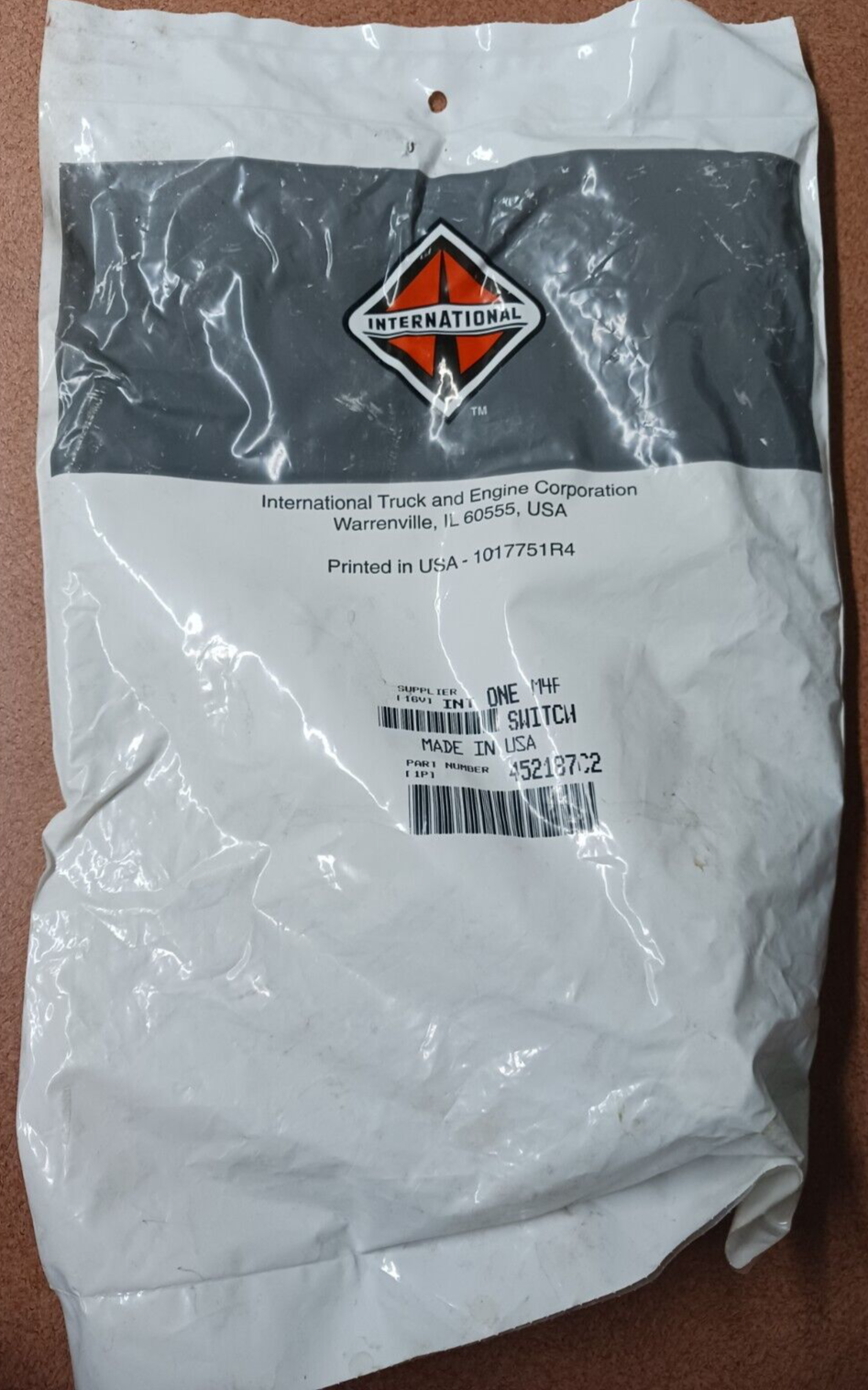 GENUINE INTERNATIONAL SWITCH 452187C2 FOR Navistar Headlight Dimmer w ...