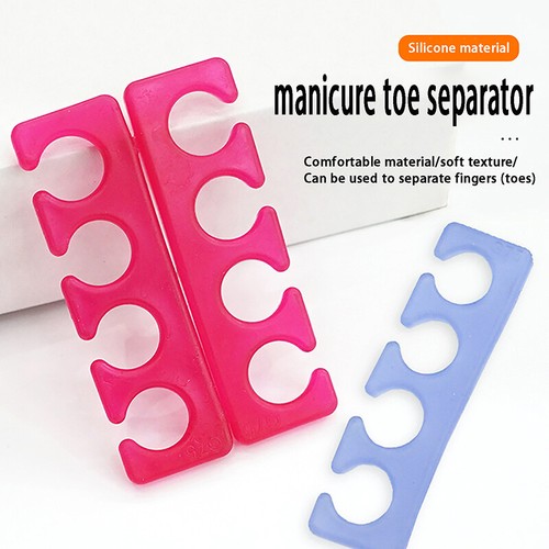 Silicone Toe Separator/Finger Spacer Divider Form For Manicure Pedicure ...