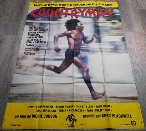 Countryman French Movie Poster Original 47"63 1982 D Jobson Bob Marley ...