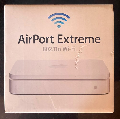 Apple AirPort Extreme Base Station WiFi Router A1408 802.11n | eBay
