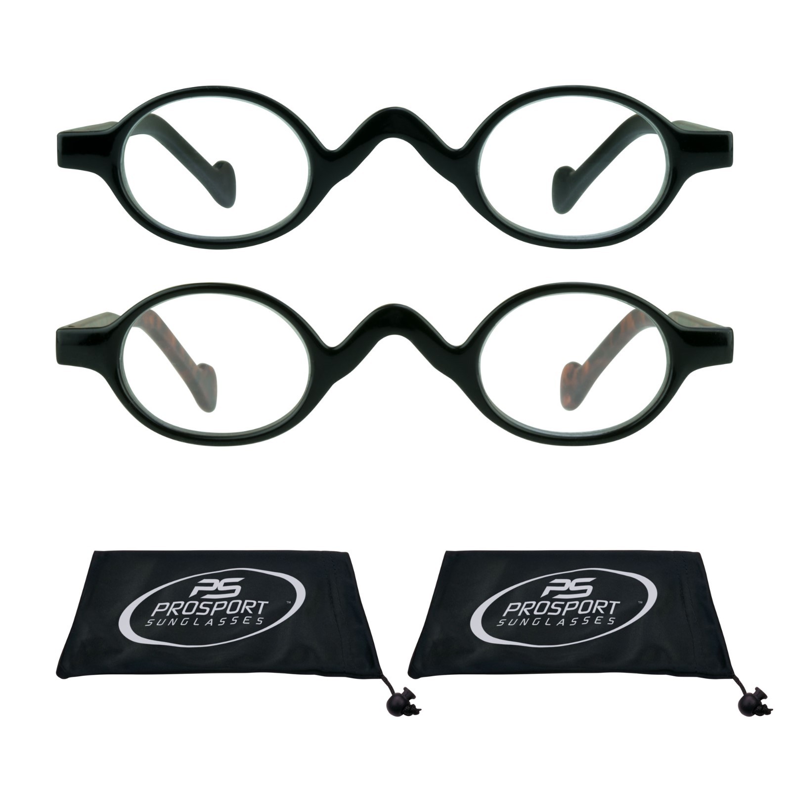 2 Pairs Reading Glasses Small Round Readers Full Lens Circle | eBay