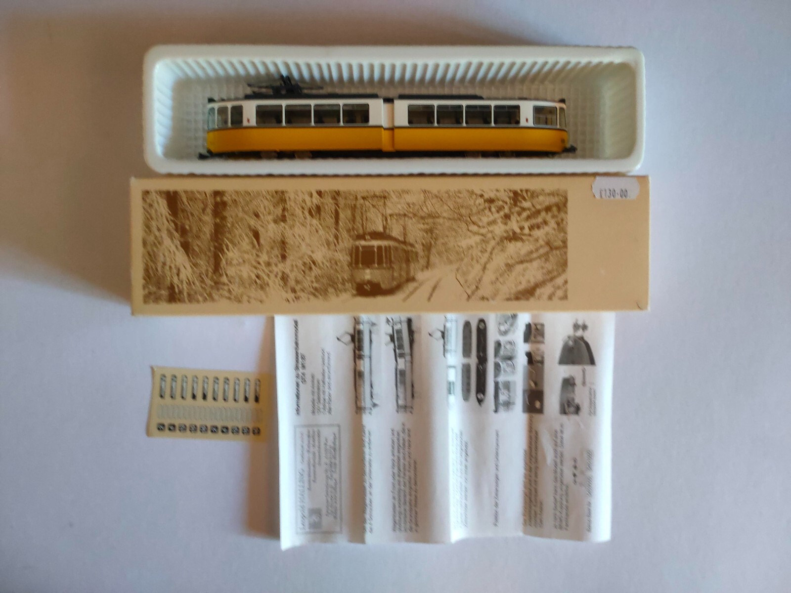 HO scale model tram Stuttgart GT4 by Leo Halling. | eBay