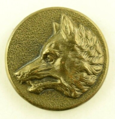 Buttons - Wolf Heads