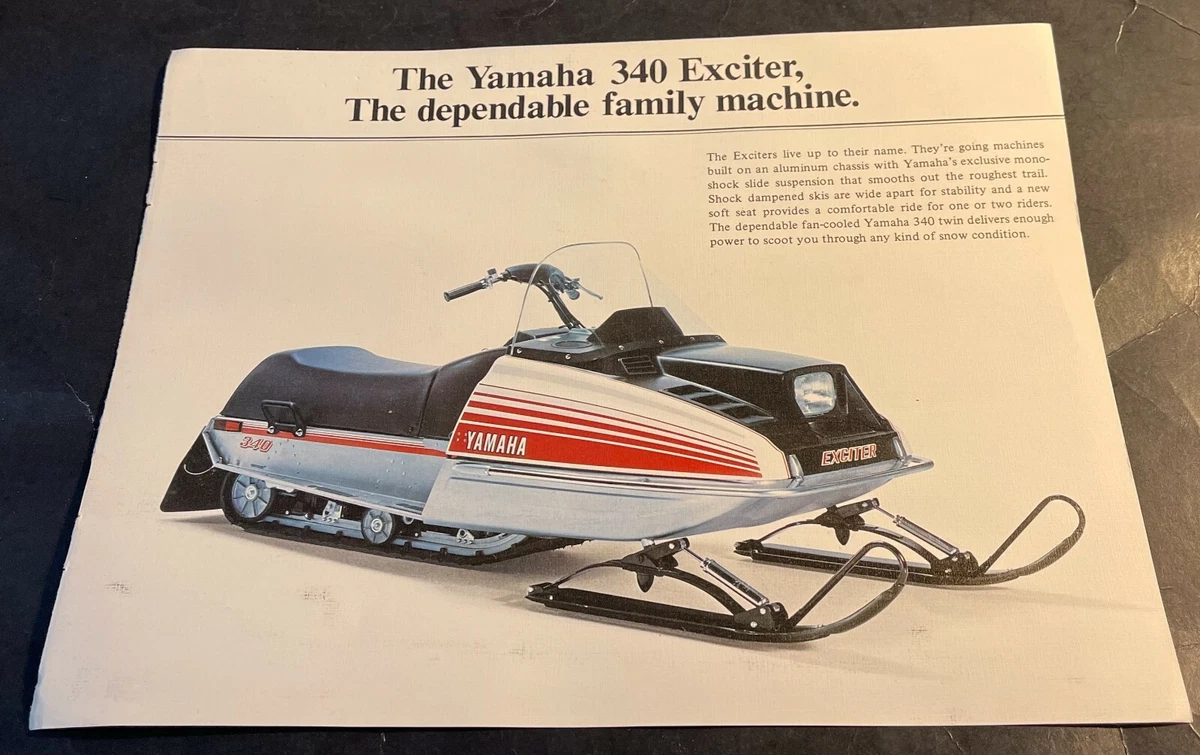 Yamaha Exciter Snowmobile