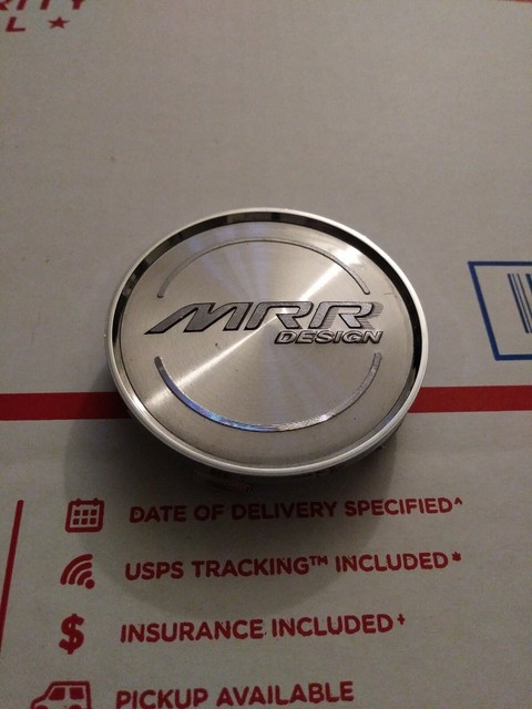 MRR Design Wheels Chrome / Silver Custom Wheel Center Caps Set of 2 ...