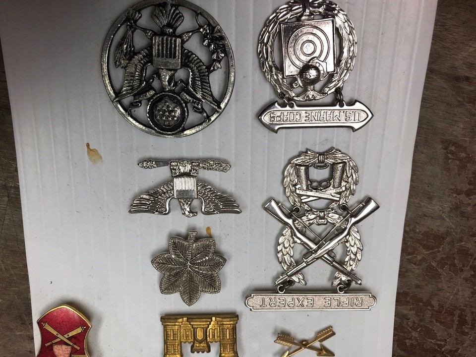 Lot of Vintage 26 US Military Pins Pinback | eBay