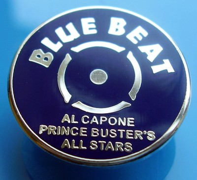 SKA REGGAE SKINHEAD BADGE - BLUE BEAT - PRINCE BUSTER - AL CAPONE | eBay