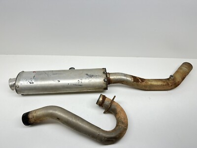 2001 Yamaha YZ426F YZ426 Big Gun Full Exhaust Pipe Muffler Silencer ...