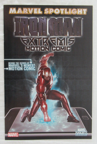Marvel Spotlight Iron Man Extremis Motion Comic Exclusive Promo Marvel ...