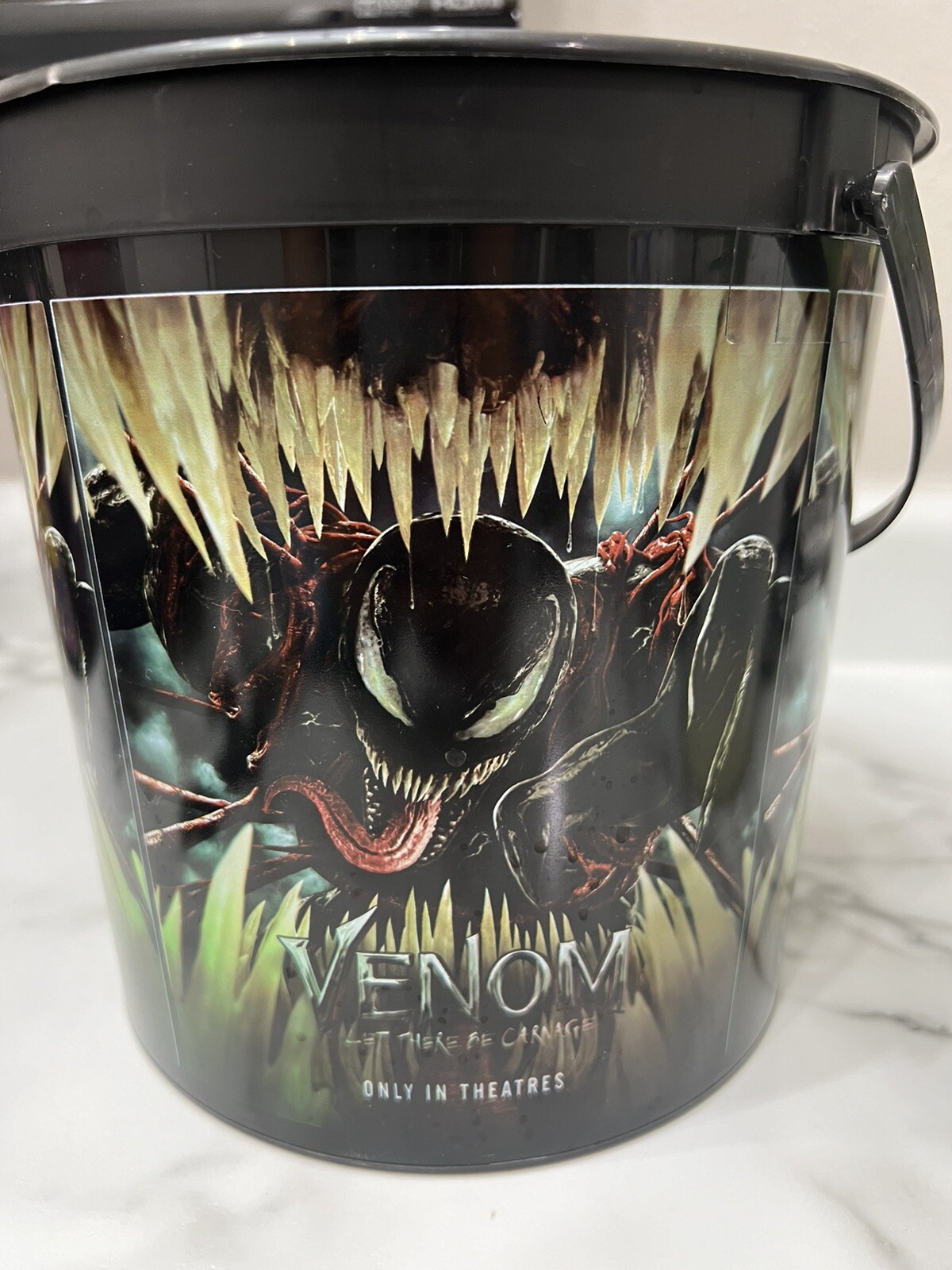 Venom Let There Be Carnage Movie Popcorn Bucket Rare 2021 | eBay