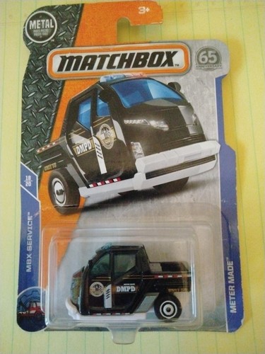2018 Matchbox Meeter Made Diecast car #86/125 [Black] New On Card B112 ...