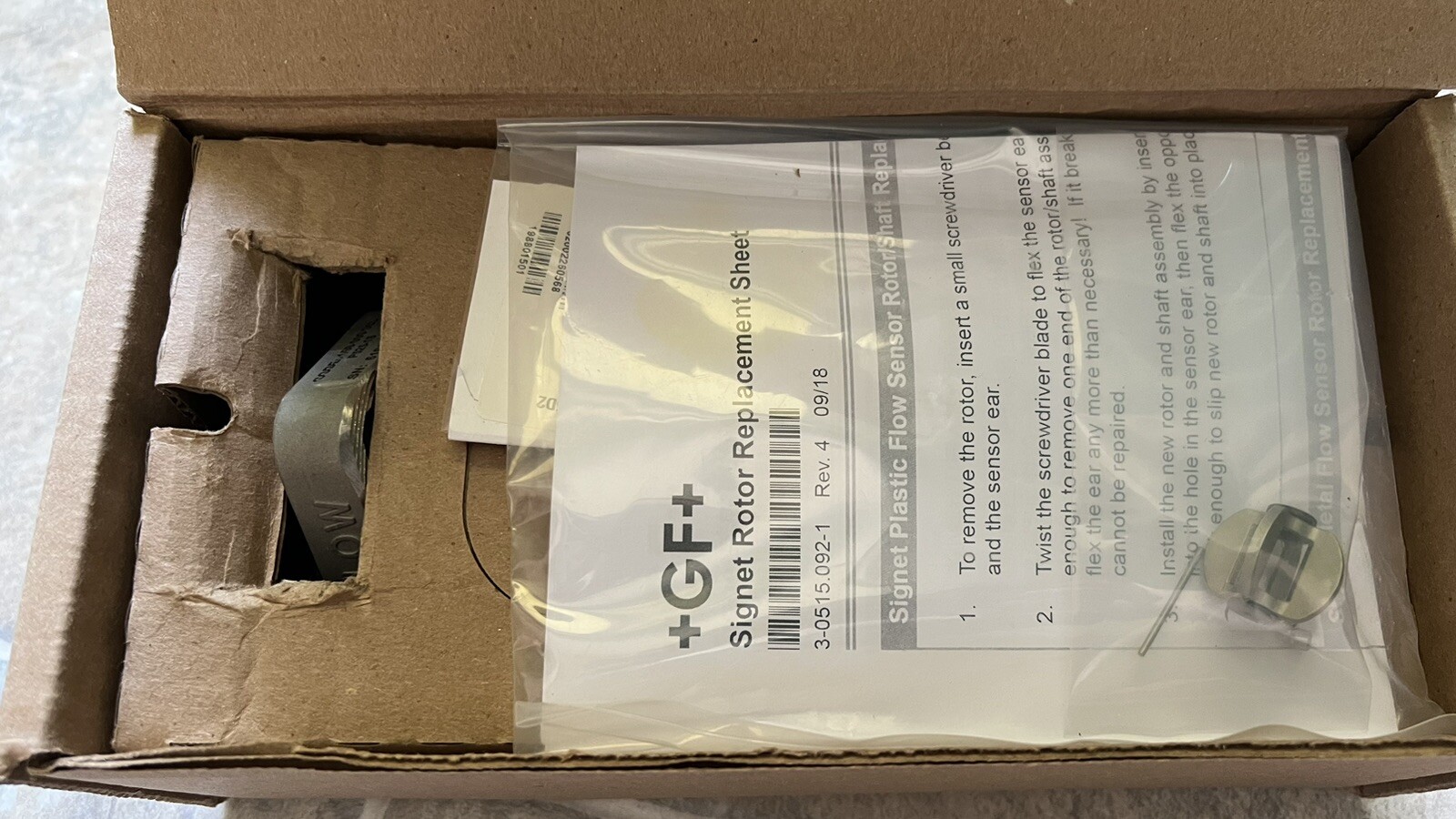 Gf Flow Sensor SS316.5-1" | eBay