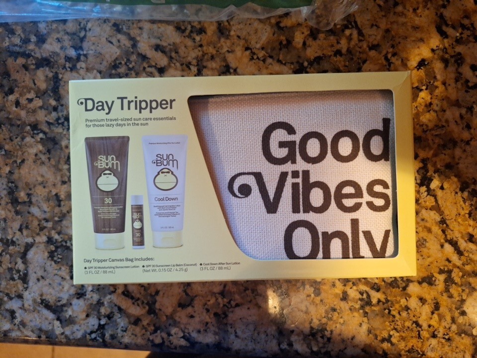 Sun Bum Day Tripper Travel Sun Care Essentials & Canvas Bag. NWT | eBay