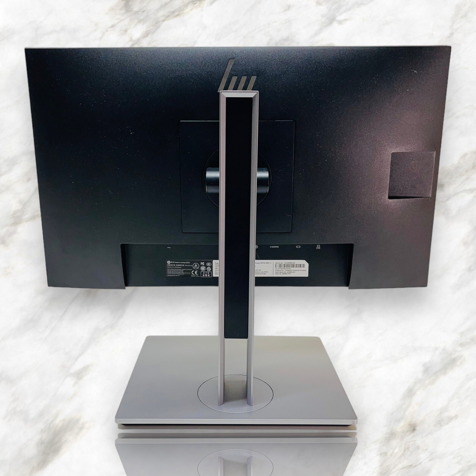 HP EliteDisplay E223 21.5" FHD 1080p IPS Computer Monitor, Stand, DP ...