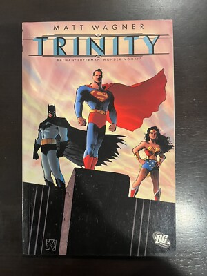 DC Trinity Batman Superman Wonder Woman TPB Graphic Novel Matt Wagner | eBay