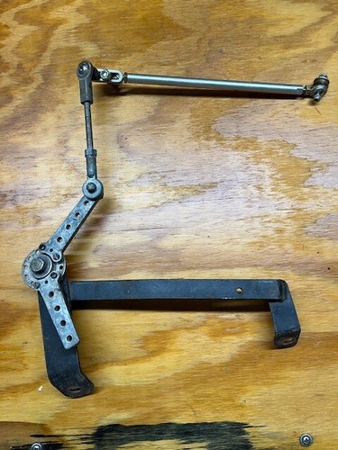 Small Block Chevy Throttle Linkage Tunnel Ram Intake Manifold Gasser ...