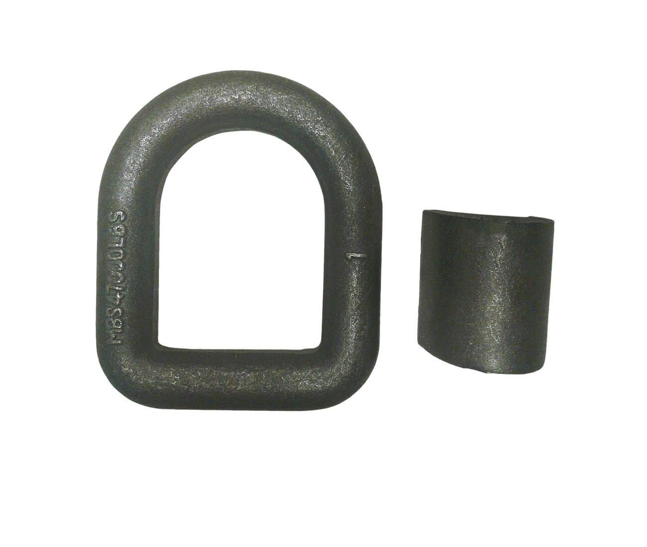 8 Pack Heavy Duty 1" Weld On D Ring Long Type for Flatbed Trailer Truck ...