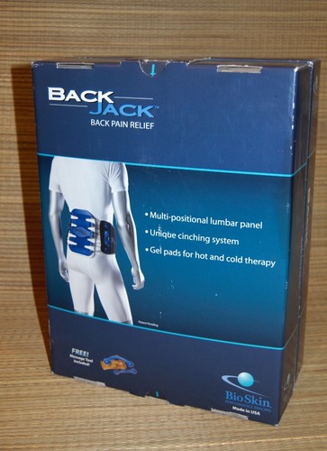 BioSkin Back Jack Flex Lumbar Spinal Cinching Brace System UNUSED Size ...